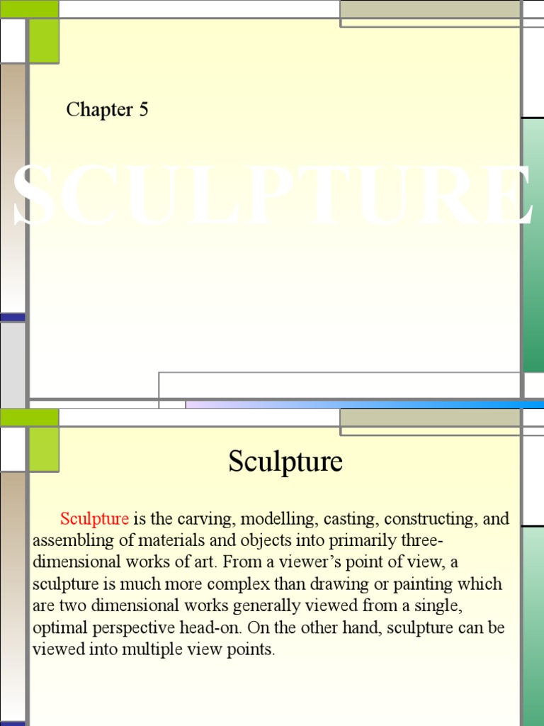 SCULPTURE | PDF | Sculpture | Relief