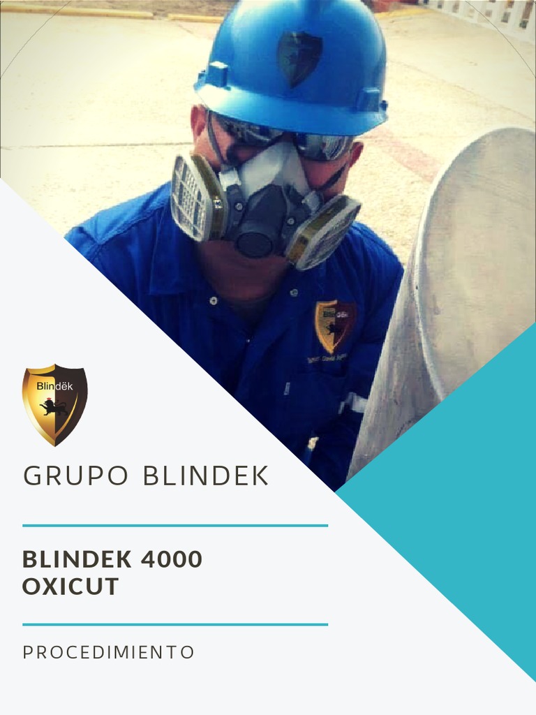 4000 OXICUT Informativo | PDF | Cepillo | Agua