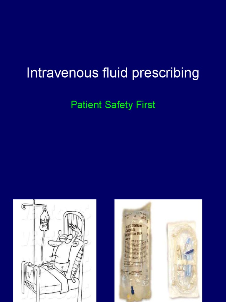 Intravenous Fluid Prescribing: Patient Safety First | PDF | Shock ...