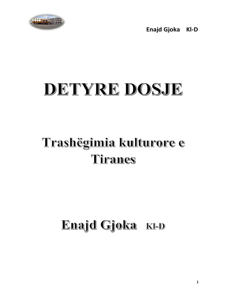 DETYRE DOSJE Gjeografi........ | PDF