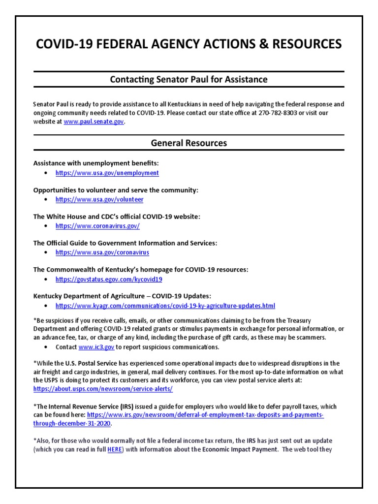 Agency Resources | PDF | Food And Drug Administration | Small Business ...