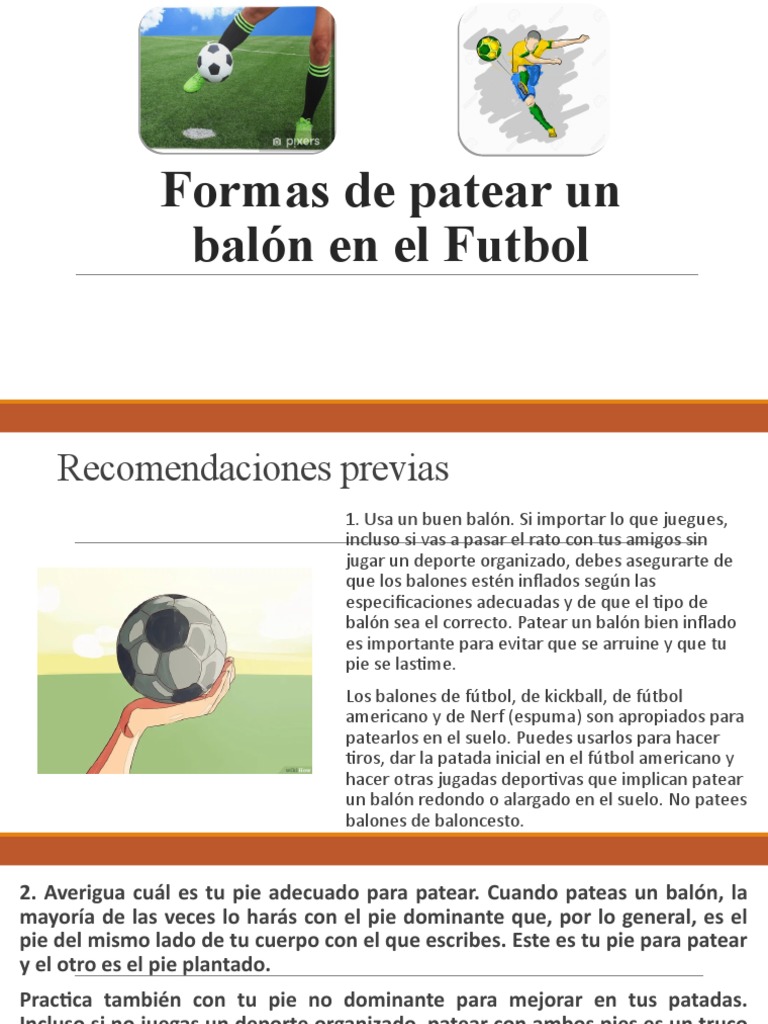 Pie Pateando El Balón De Fútbol F50