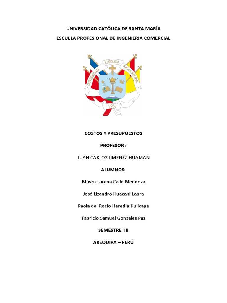 Resumen de "NATURALEZA, CONCEPTOS Y CLASIFICACIÓN DE LA CONTABILIDAD DE COSTOS" | PDF | Costo ...