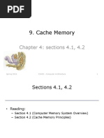Unit 4 - Memory Organization | PDF | Computer Data Storage | Cpu Cache