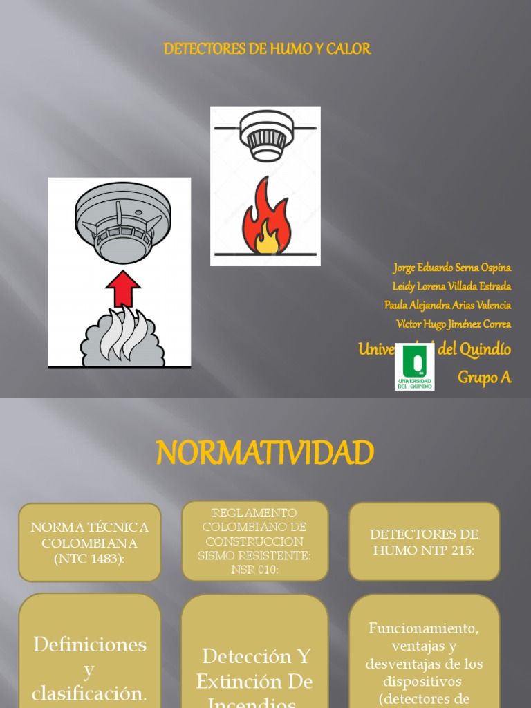 Tipos y Funcionamiento de Detectores de Humo | PDF | Física Aplicada e ...