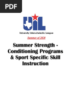 Free 16-Week In-Season and Off-Season Throwing Program | PDF ...