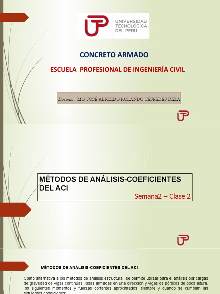 Coeficientes Aci Vigas | PDF