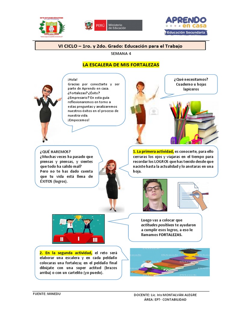 La Escalera de Mis Fortalezas | PDF | Crecimiento personal y ...