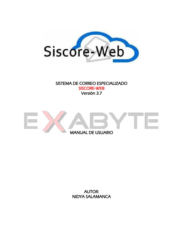 Manual Siscore | PDF | Usuario (informática) | Contraseña