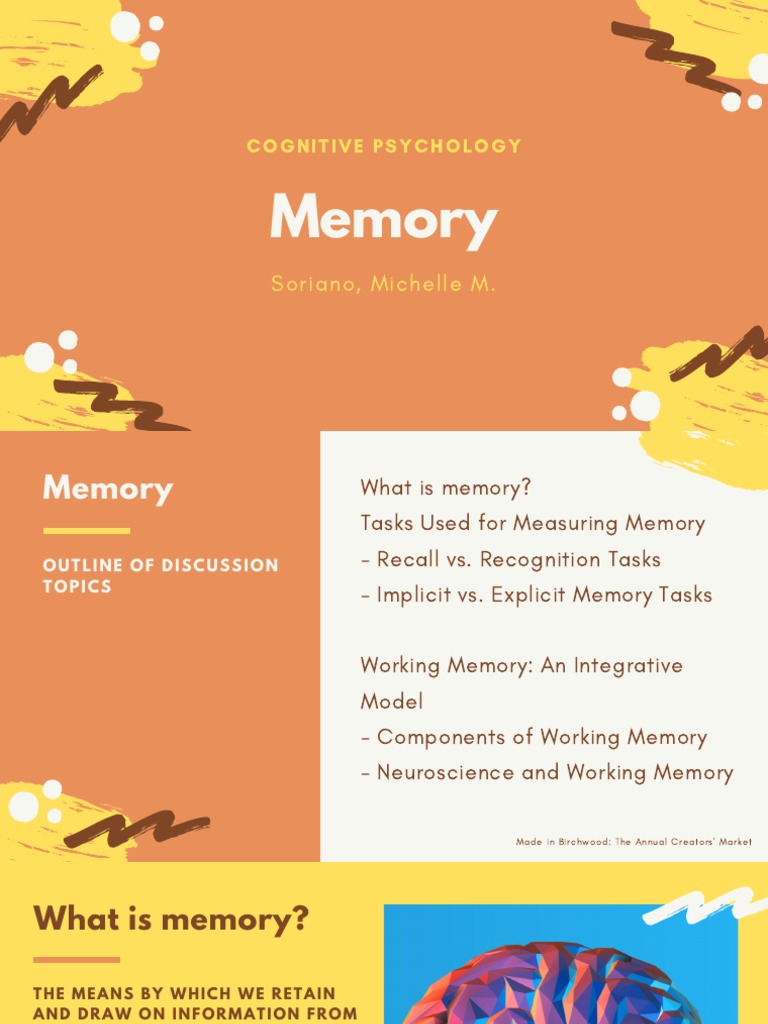 Cognitive Psychology: Memory | PDF | Recall (Memory) | Memory