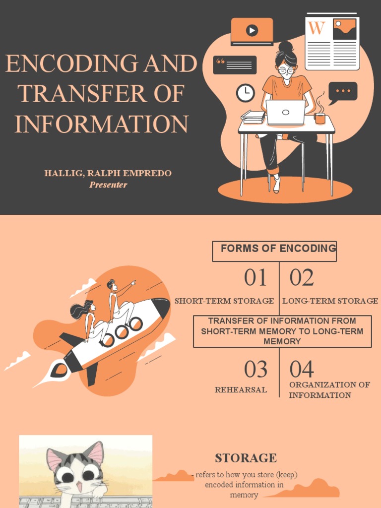 Encoding and Transfer of Information | PDF | Memory | Recall (Memory)