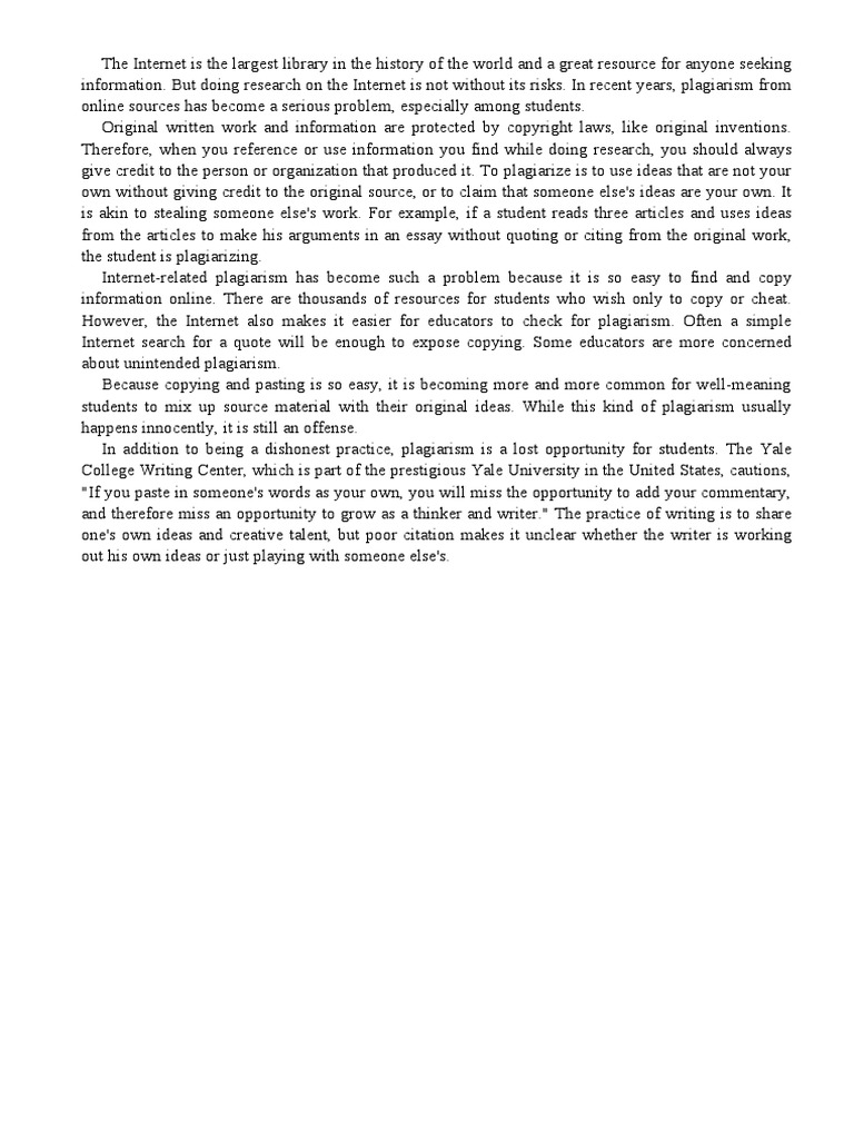 The Internet Is The Largest Library in The History of The World and A ...