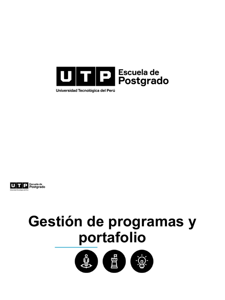 202004-01 Programas y Portafolio PDF | PDF | Gestión de proyectos ...