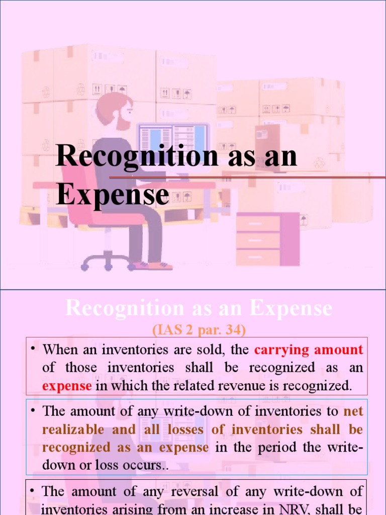 Inventory Expense Recognition Guidelines | PDF
