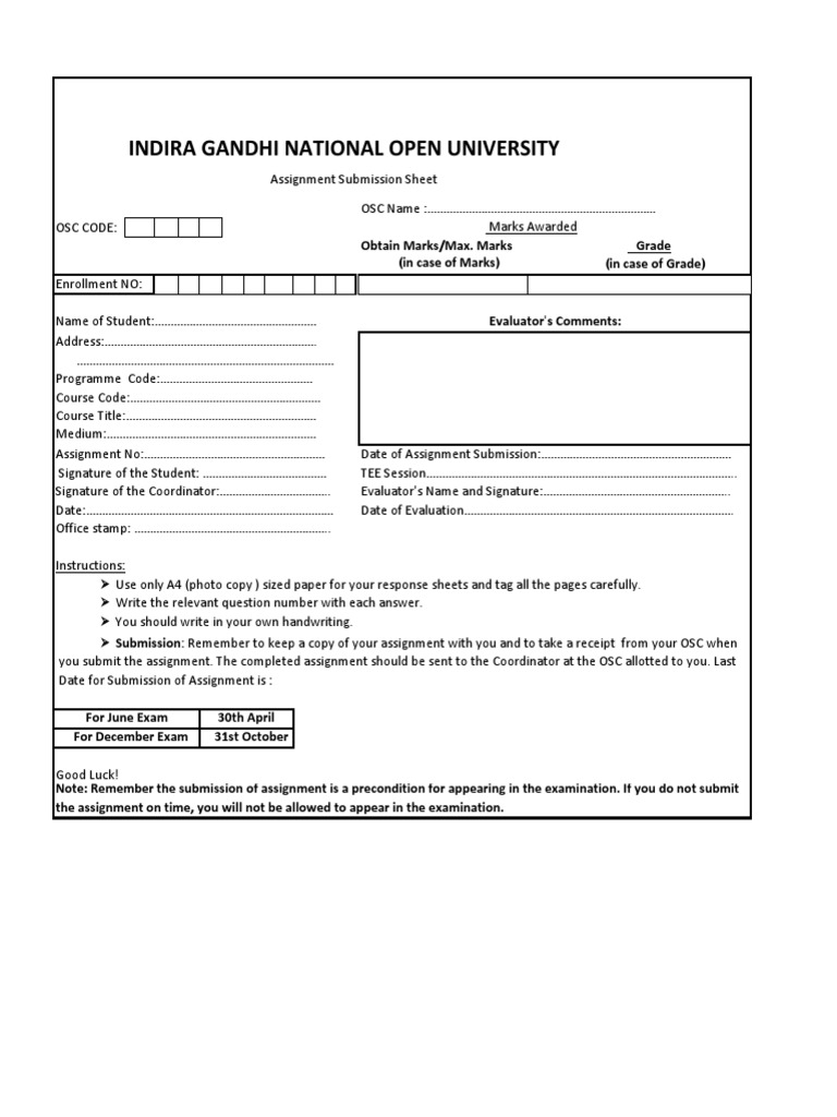 Assignment Submission Sheet | PDF | Career & Growth | Art