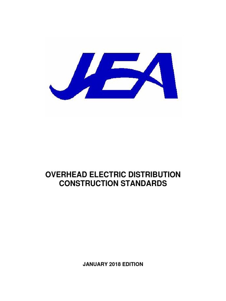 Overhead Electric Distribution Manual | Download Free PDF | Components ...