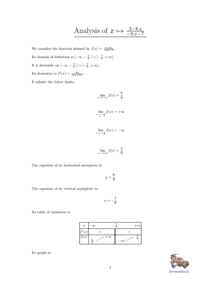 Analysis of X 7 | PDF | Asymptote | Analysis