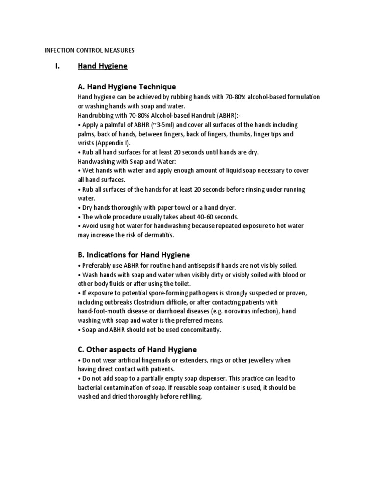 Essential Hand Hygiene Practices | PDF | Hand Washing | Medical Specialties