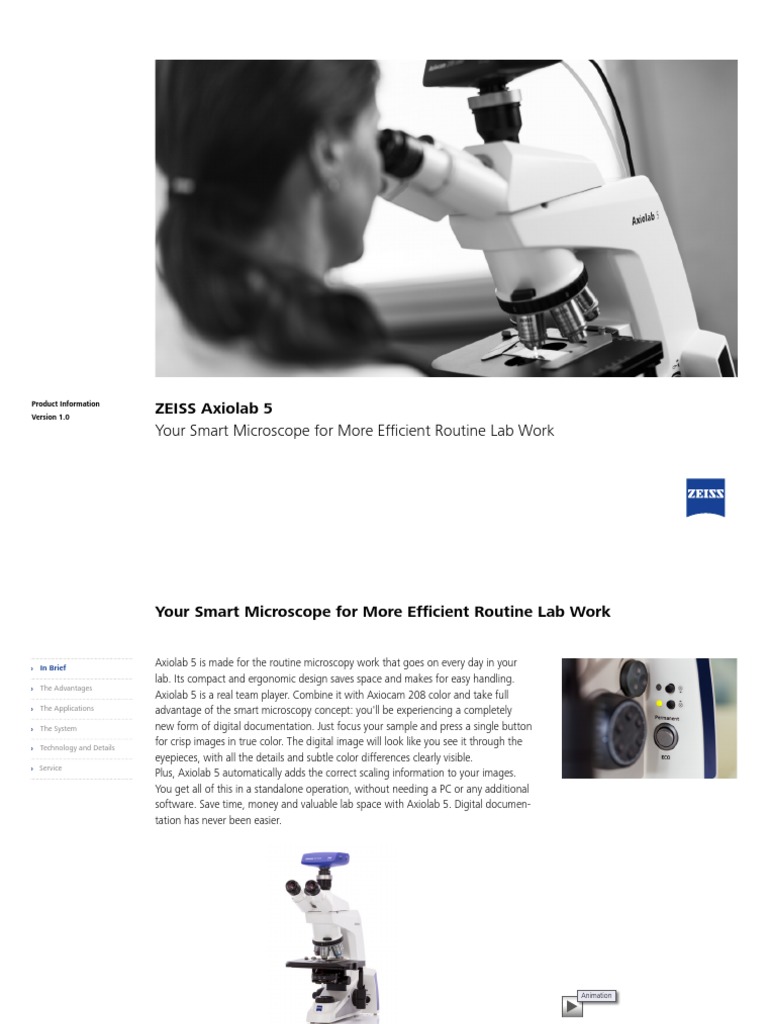 ZEISS Axiolab 5: Your Smart Microscope For More Efficient Routine Lab ...