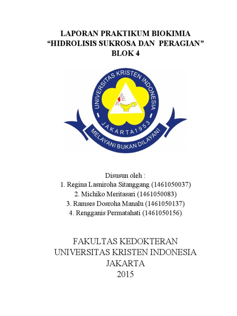 Laporan Praktikum Biokimia Hidrolisis Su | PDF