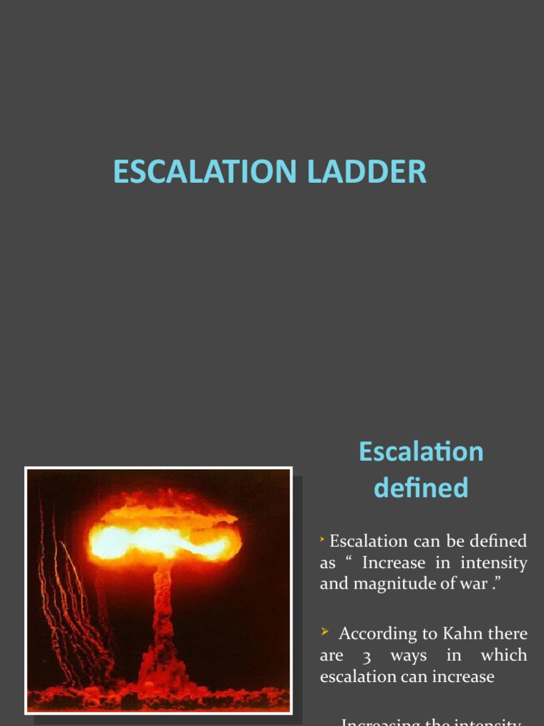 Kahn Ladders | PDF | National Security | Nuclear Weapons