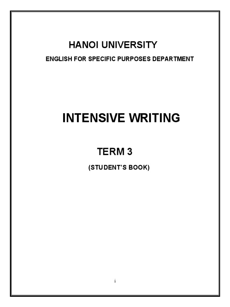 INTENSIVE WRITING - TERM 3 - STUDENT'S BOOK - Unit 1 | PDF | Prison ...