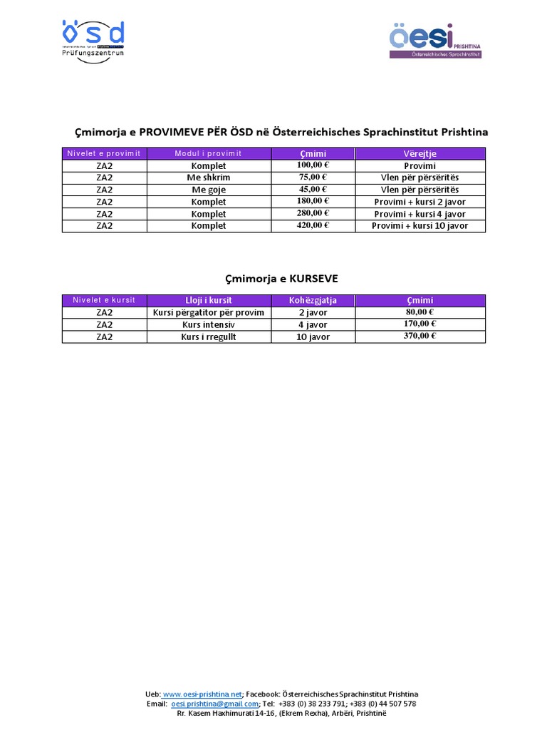 Cmimorja - Niveli A2 | PDF