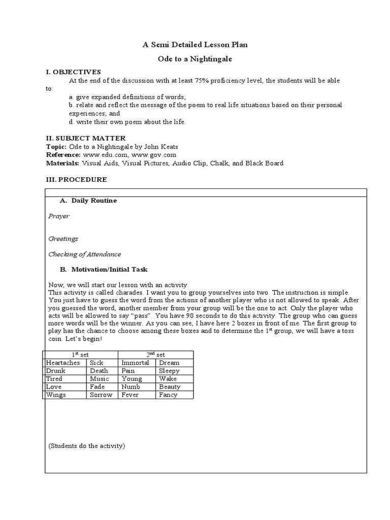An In-Depth Analysis of John Keats' Iconic Poem "Ode to a Nightingale ...