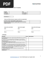 Material Review Board (MRB) Form: B-E Supplier Other | PDF | Business ...
