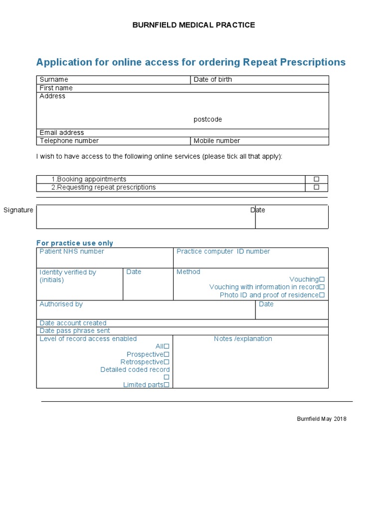 VOS Application Form Final | PDF