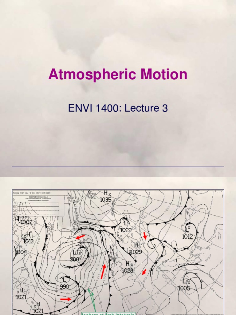 03 Atmospheric Motion PartA | PDF | Science & Mathematics