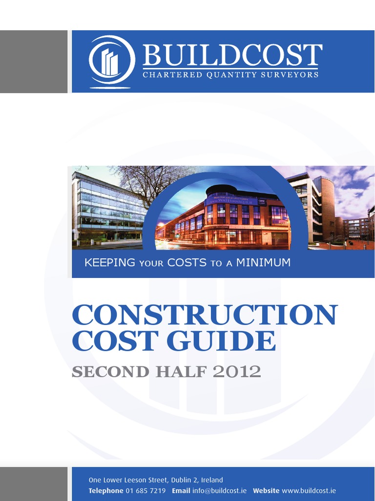 Buildcost Construction Cost Guide Second Half 2012 | PDF | Apartment ...