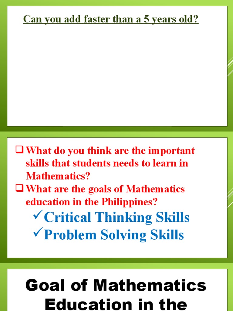 Teaching Critical Thinking in Math | PDF | Critical Thinking | Reason