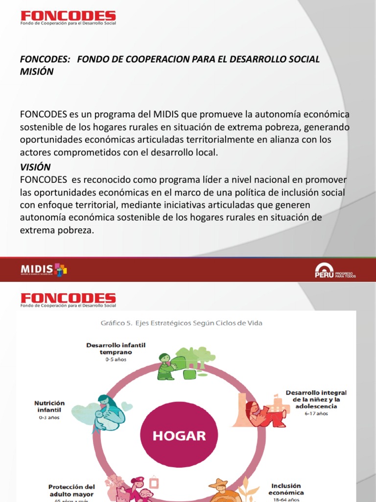 FONCODES: Desarrollo Social en Perú | PDF | Pobreza | Pobreza e indigencia