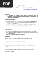 DXC Resume Format | PDF | Computing | Software Development