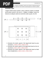 Steel Problem Set Final | PDF | Beam (Structure) | Bending