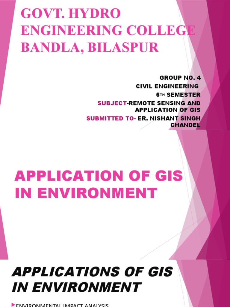 Gis Assignment | PDF | Geographic Information System | Environmental ...