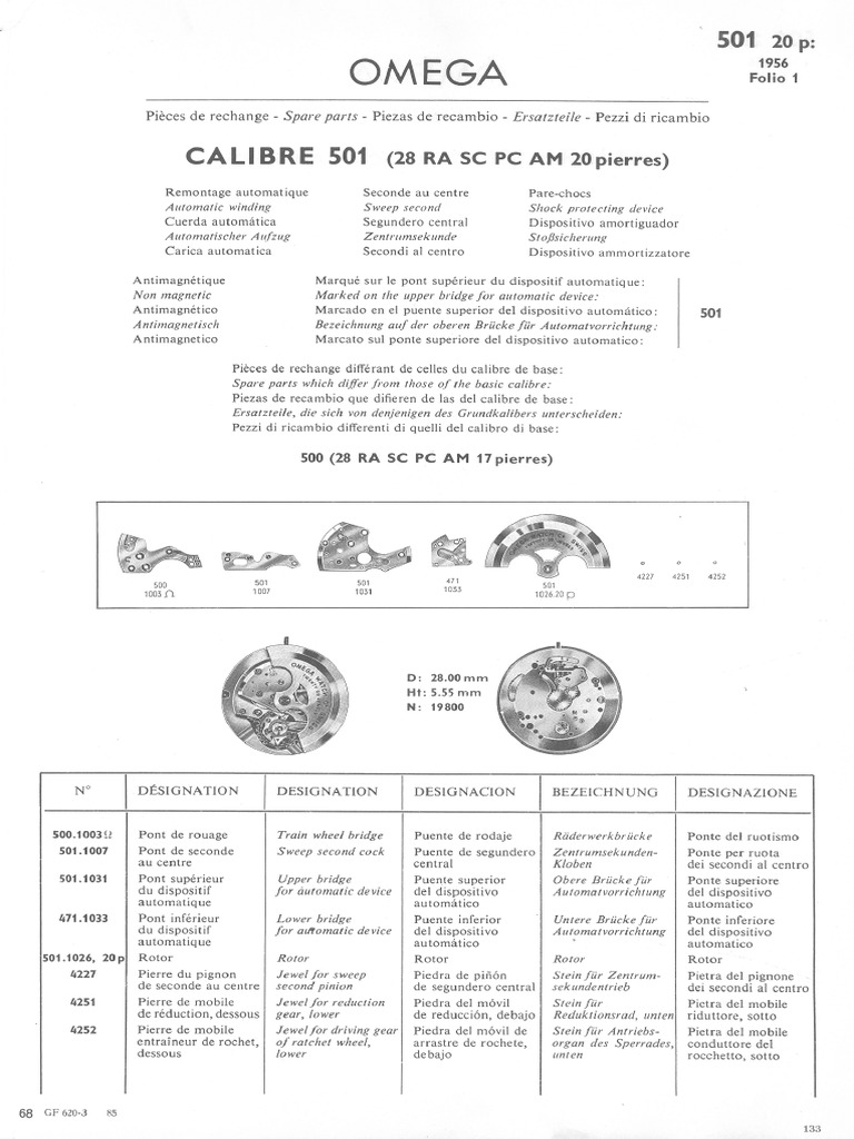 Guía Técnica Omega 501 | PDF