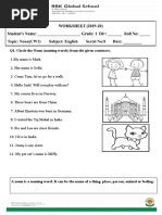 Nouns Gender Worksheets Masculine Feminine Common Neuter Gender PDF ...