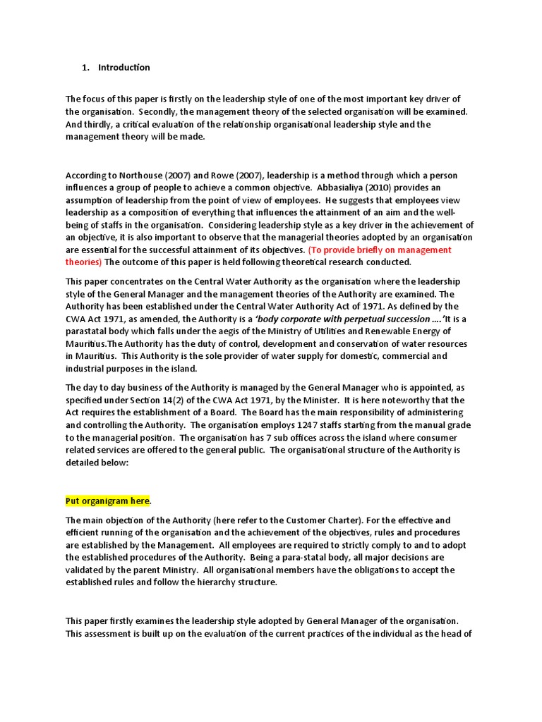 Summative Report | PDF | Leadership | Transformational Leadership