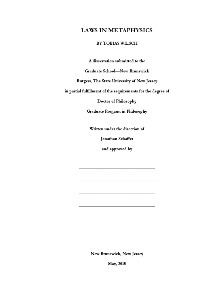 Metaphysical Laws and Grounding Explained | PDF | Ontology | Metaphysics