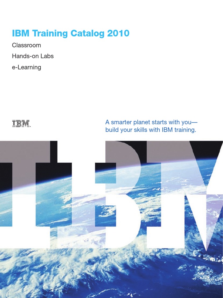 Ibm Training 2010 LR | PDF | Mainframe Computer | Educational Technology