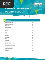 AQA Power and Conflict Poetry Guide | PDF | Poetry | Rhyme