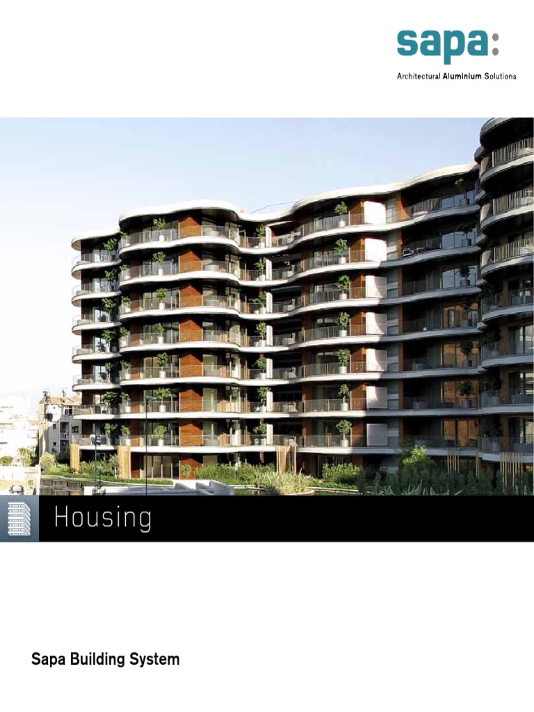 Sapa Building System Housing Solutions | PDF | Renewable Energy | Window