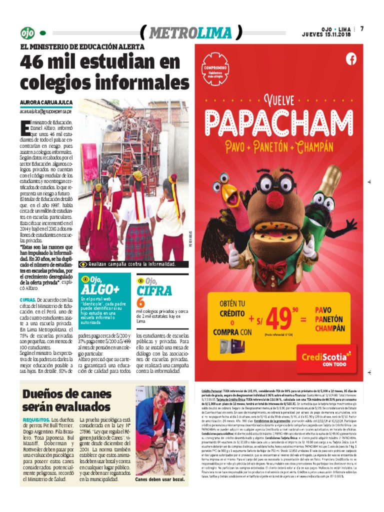 Papacham - Aviso en Ojo | PDF