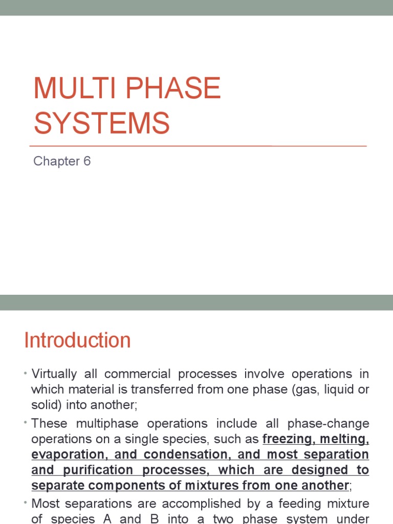 Multi Phase Systems | PDF | Water Vapor | Relative Humidity