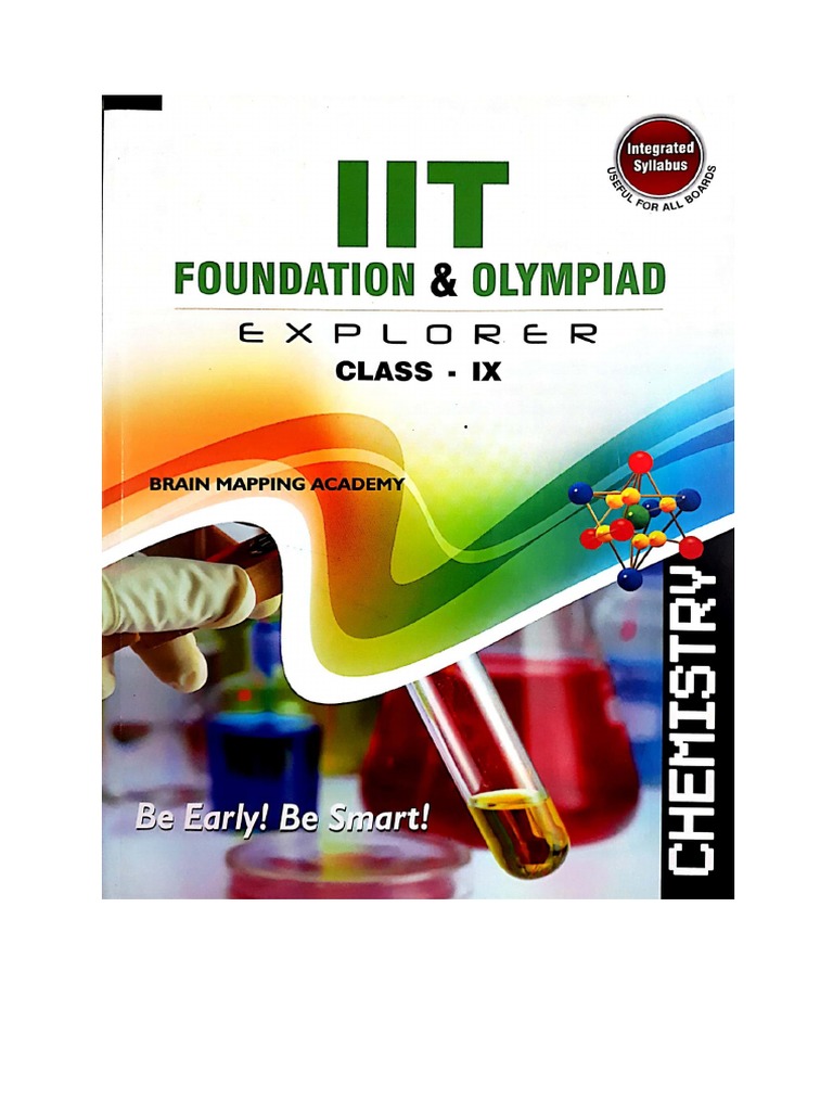 BMA Class IX Chemistry Standard 9 IIT JEE Foundation and Olympiad ...