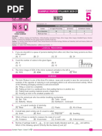 Class-1 NSO Paper | PDF | Weather | Nature