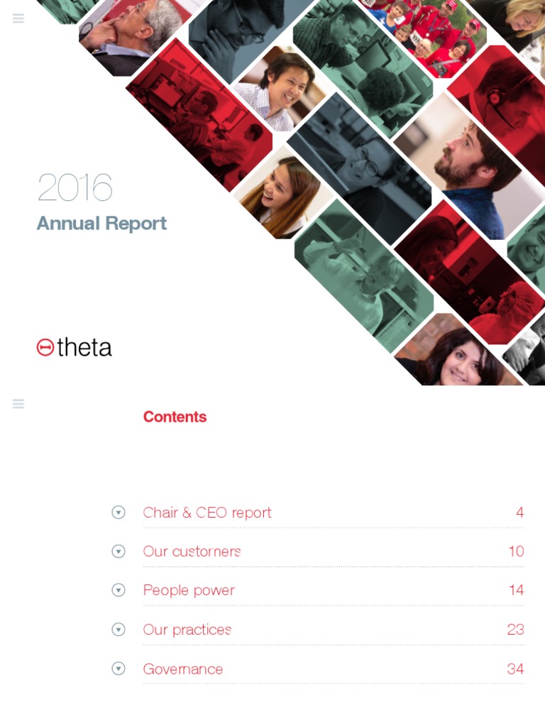 Theta Annual Report 2016 Interactive | PDF | Customer Relationship ...