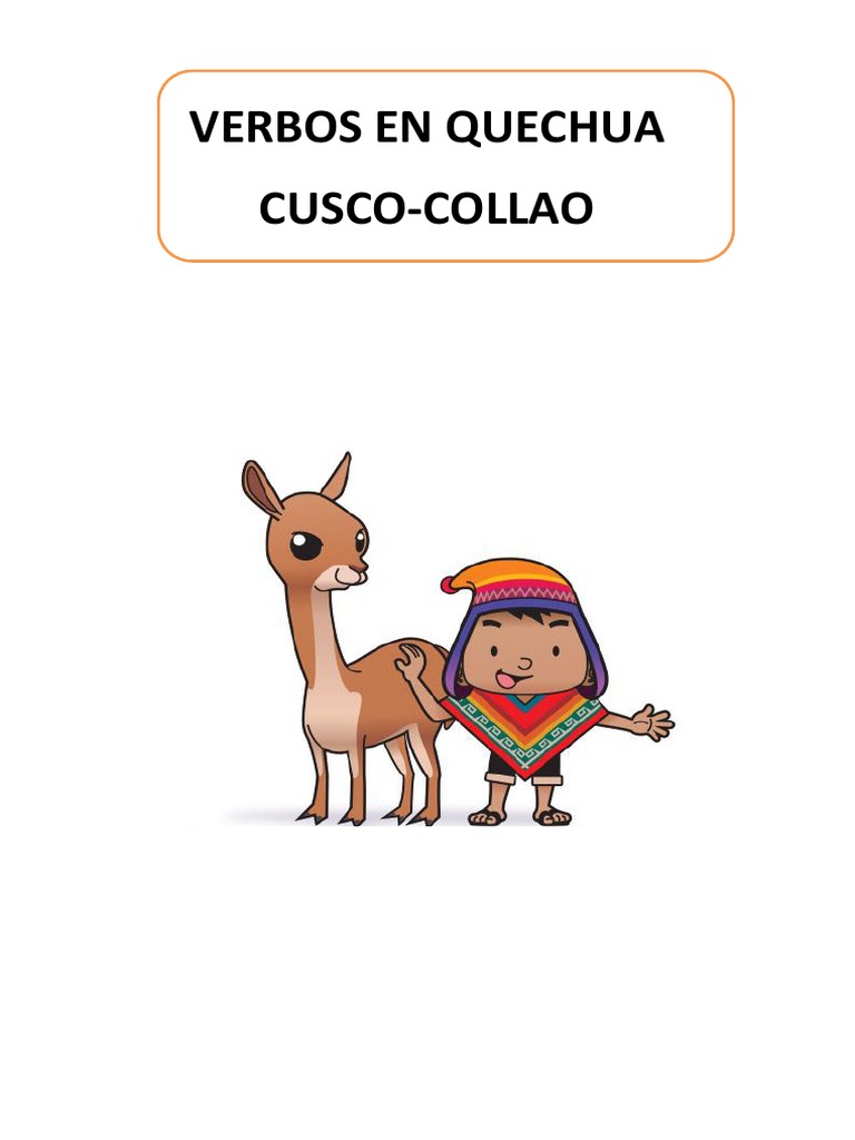 Manual Verbos Quechua Cusco-Collao | PDF | Predicado (Gramática) | Verbo